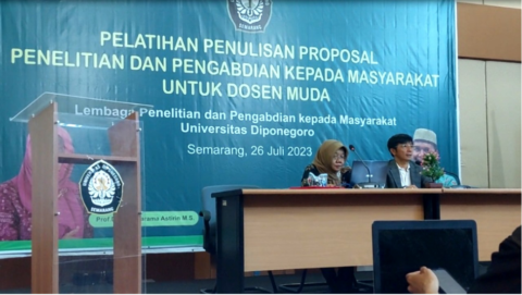 PSDKU Mengirim Dosen Muda Ikuti Pelatihan Penulisan Proposal LPPM UNDIP ...